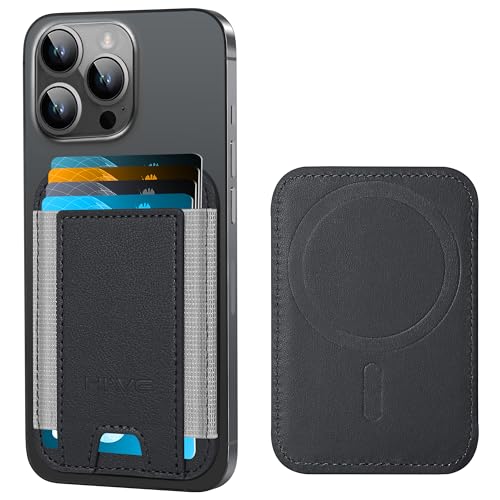 HiWe for MagSafe Wallet, Magnetic Card Wallet Holder for iPhone 15/14 ...