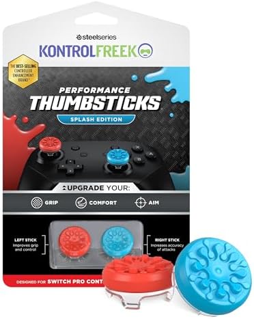 Amazon.com: KontrolFreek Splash Performance Thumbsticks for Nintendo Switch Joy-Con Controller ...