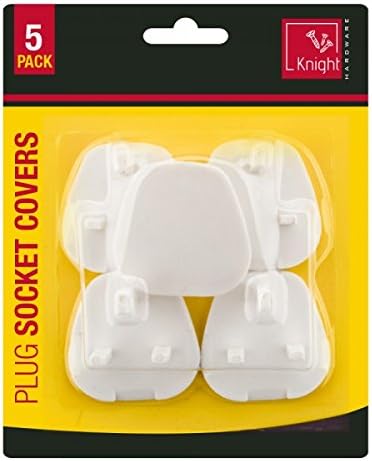 5 Pack Plug Socket Covers Baby Child Protection Home Safety : Amazon.co ...
