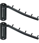 Amazon.com: Alise Swing Clothes Hanger Rack,Garment Racks Wall Mount ...