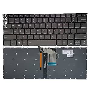 Tiugochr Laptop Replacement US Layout with Backlight Keyboard for Lenovo Ideapad 320S-13IKB 720S ...