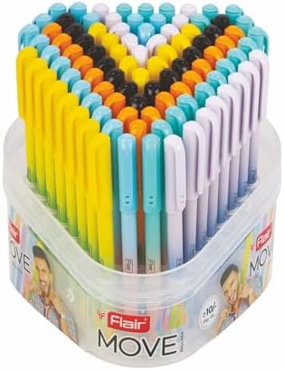 FLAIR Move Ball Pen | Attractive Matte Finish Pastel Body Colors ...
