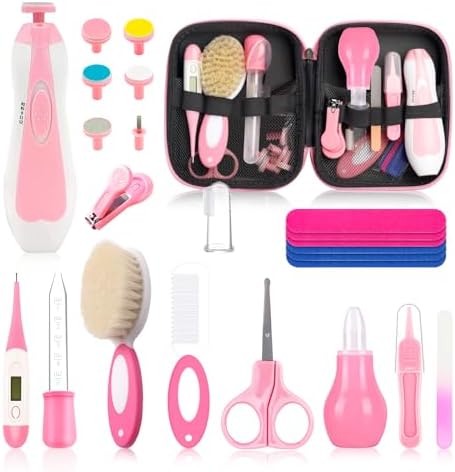 Amazon.com: Baby Grooming Kit, Infant Safety Care Set with Hair Brush ...