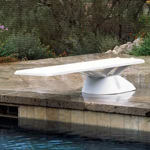 Amazon.com : Inter-Fab 6' Edge Diving Board Blue with white top tread ...