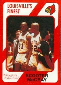 Amazon.com: Scooter McCray Basketball Card (Louisville) 1989 Collegiate ...