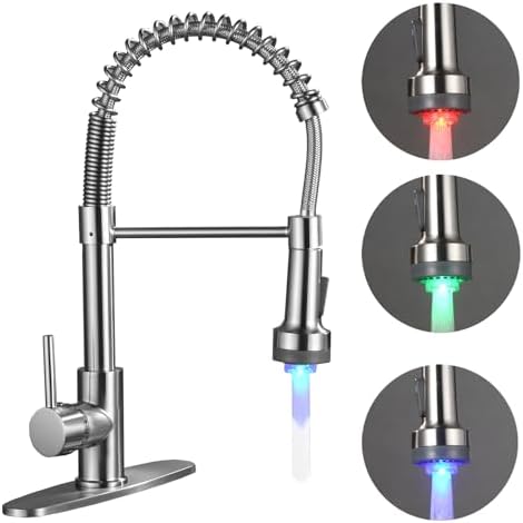 Led Faucet Lights with 7 Colors - Bathroom Faucet Aerator Bathroom Sink ...