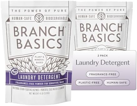 Amazon.com: Branch Basics Laundry Detergent – 2 Pack, 4lbs per | Plant ...