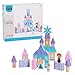 Amazon.com: Just Play Disney Wooden Toys Frozen Arendelle Castle Block ...