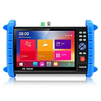 Amazon.com: Rsrteng Probador de cámara CCTV, IPCXS-U 4K Probador de cámara IP CVBS Probador de ...