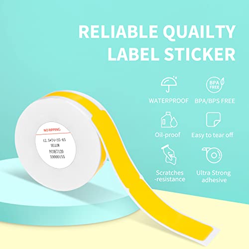 Snapklik.com : Label Maker Tape For D110/D11, Adapted Label Printer ...