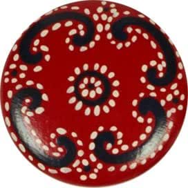 Bandana Red Knob - Cabinet And Furniture Knobs - Amazon.com