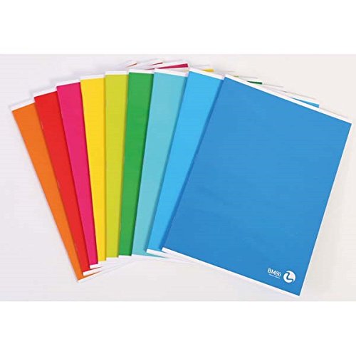 takestop® Set 4 Pezzi QUADERNI QUADERNO Maxi A4 A Righe Riga 1R Medie ...