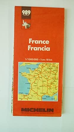 Amazon.com: Mapa Michelin 989: France/Frankreich - France/Francia: Books