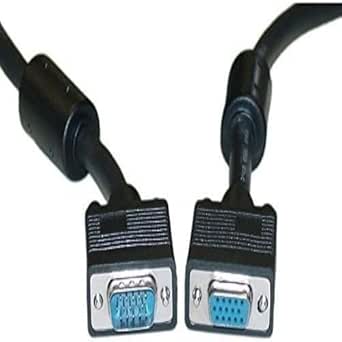 Amazon.com: C&E VGA to VGA Cable with Ferrite Cores 3 Feet (0.9 Meters ...