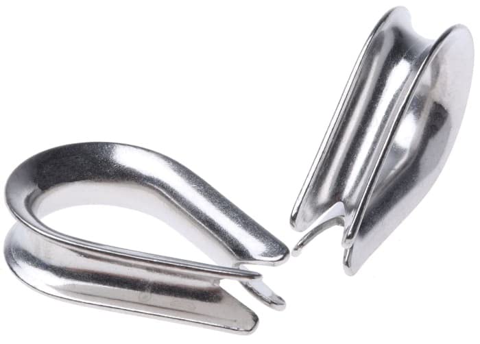 316 Stainless Steel Thimbles 10-Pack 316 Stainless Steel Wire Rope ...