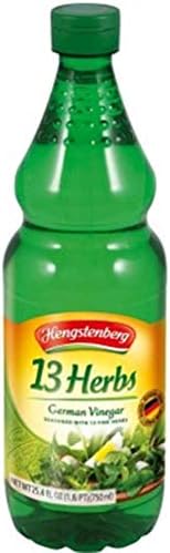 Amazon.com : Hengstenberg German Seasoned Vinegar, 13 Herb, 25.4 Ounce ...