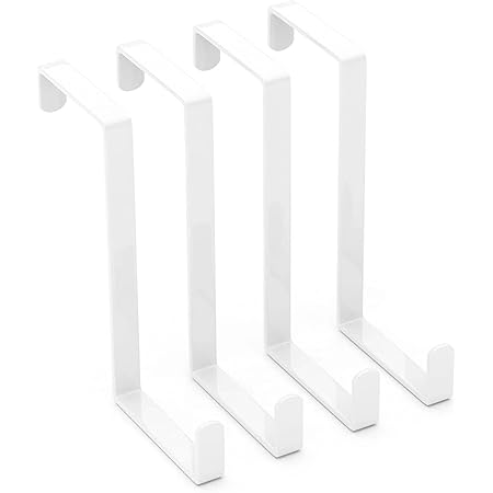 Over Door Hanger from Unjumbly - 4 Pack Metal Small Over the Door ...