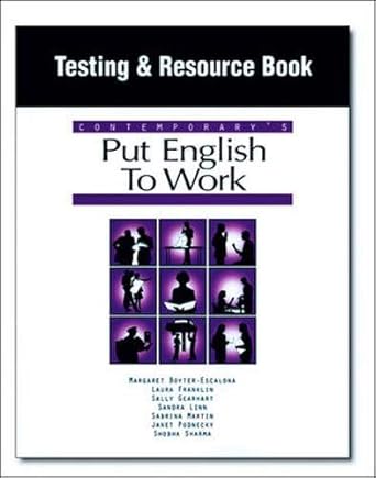 Amazon.com: Put English To Work - Teacher Resource: 9780809207930 ...