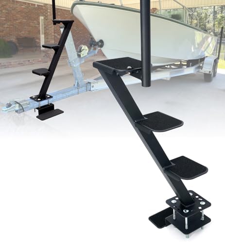 Amazon.com: Omega Boat Step Universal Boat Trailer Steps Made in USA (3 ...