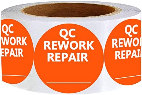 Amazon.com : QC Rework Repair Warehouse Inventory Labels,Qulity Control ...