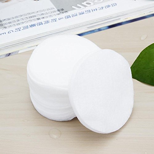 Amazon.com: Mirea 240 Pcs Make Up Cotton Pads Wipe Pads Nail Art Polish ...