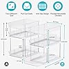 Amazon.com - Delamu 2 Sets of 3-Tier Bathroom Under Sink Organizers and ...