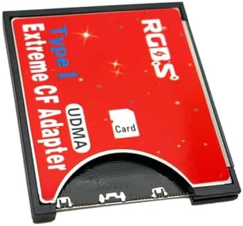 CY SD SDHC SDXC to CF Compact Flash Memory Card Adapter Reader Type I ...