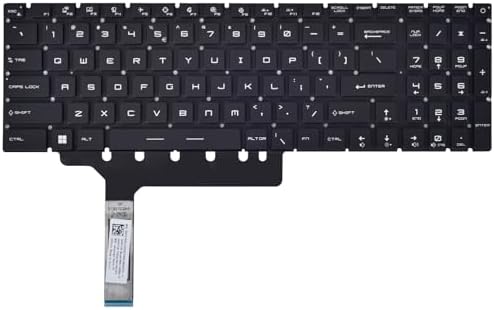 Amazon.com: Replacement Keyboard for MSI GP76 Leopard GE76 Raider GS76 ...