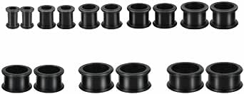 Ear Stretching Kit – 16PCS Soft Silicone Ear Tunnels and Plugs, Ear ...