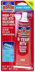 Amazon.com: Permatex 81160 3 Oz High-Temp Red RTV Silicone Gasket ...