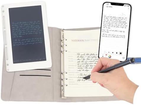 3 Em 1 Caderno Digital de Caneta Inteligente e Conjunto de Quadros de ...
