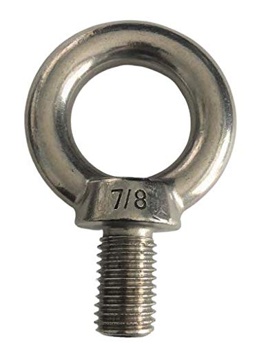 US STAINLESS Stainless Steel 316 7/8" Lifting Eye Bolt 7/8" UNC Marine ...