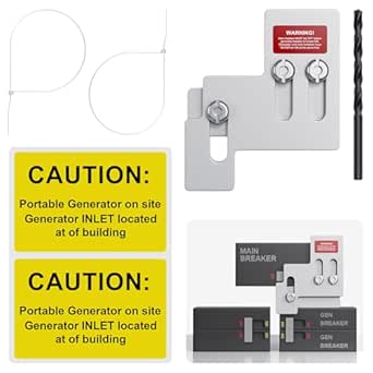 GUETNEU Generator Interlock Kit, 3/4" to 7/8" Spacing, with Screws ...