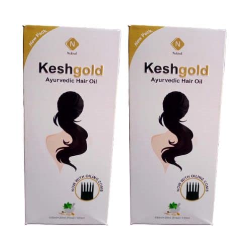 Kesh Gold Hair Oil 2pcs (120 * 2=240ml) : Amazon.in: Beauty