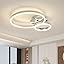 LED Ceiling Light, 42W 4725LM Modern Ceiling Light, Acrylic LED Ceiling ...