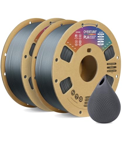 OVERTURE PLA Filament 1.75mm PLA 3D Printer Filament, 2kg Cardboard ...