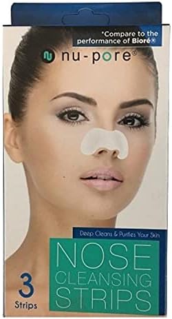 Amazon.com: Wholesale Nu-Pore Nose Cleansing Strips 3ct : Beauty ...