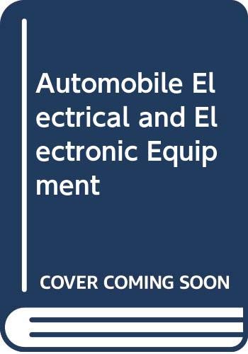 Buy Automobile Electrical and Electronic Equipment Book Online at Low ...