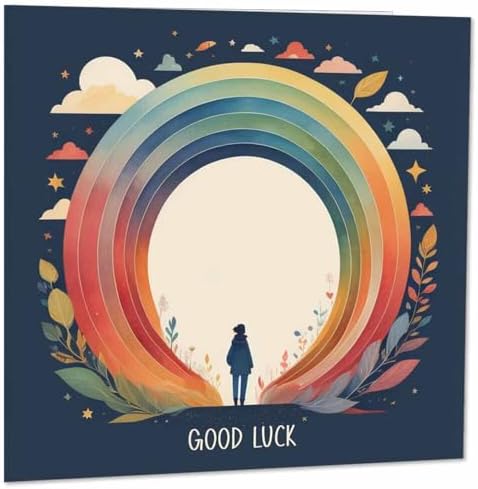 Good Luck Card - New Adventure - New Job Home Colleague Co Worker ...