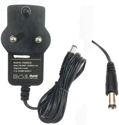 9 Volt 600Mah (0.6Amp) Power Adapter Compatible for Router, TP Link ...