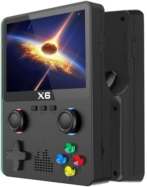 X6 Retro Handheld Game Console, With 10000+ Games Handheld Games ...