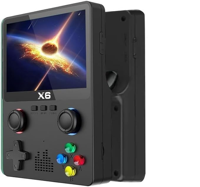 X6 Retro Handheld Game Console, With 10000+ Games Handheld Games ...