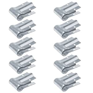 OTTFF 10 Pack Greenhouse Tee Connector (T Shape) Fits 1/2" Galvanized ...