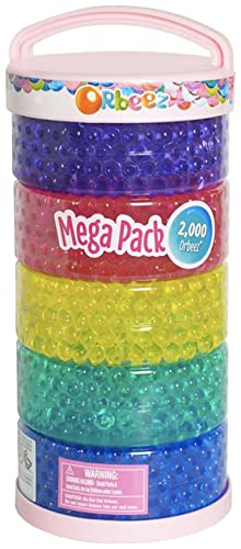 Orbeez, The One and Only, Mega Pack with 2,000 Water Beads, Sensory Toy ...