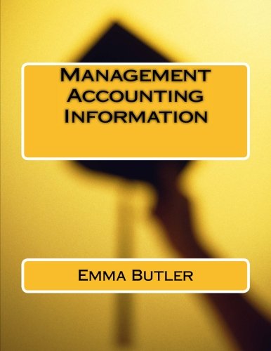 Management Accounting Information: Butler, Emma: 9781545567357: Amazon ...