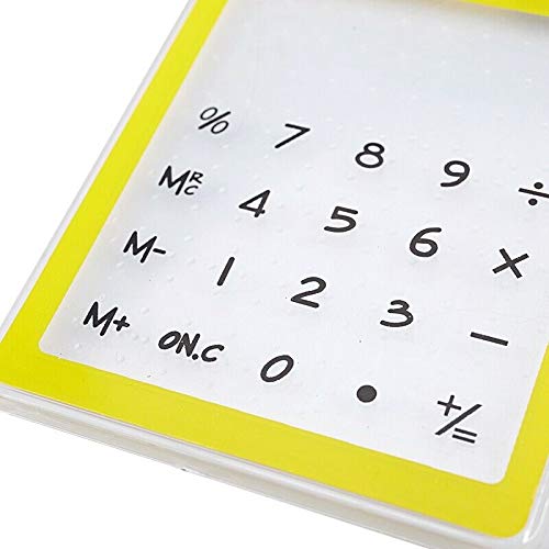 ELECTROPRIME Transparent Calculator Clear Scientific Calculator Solar ...