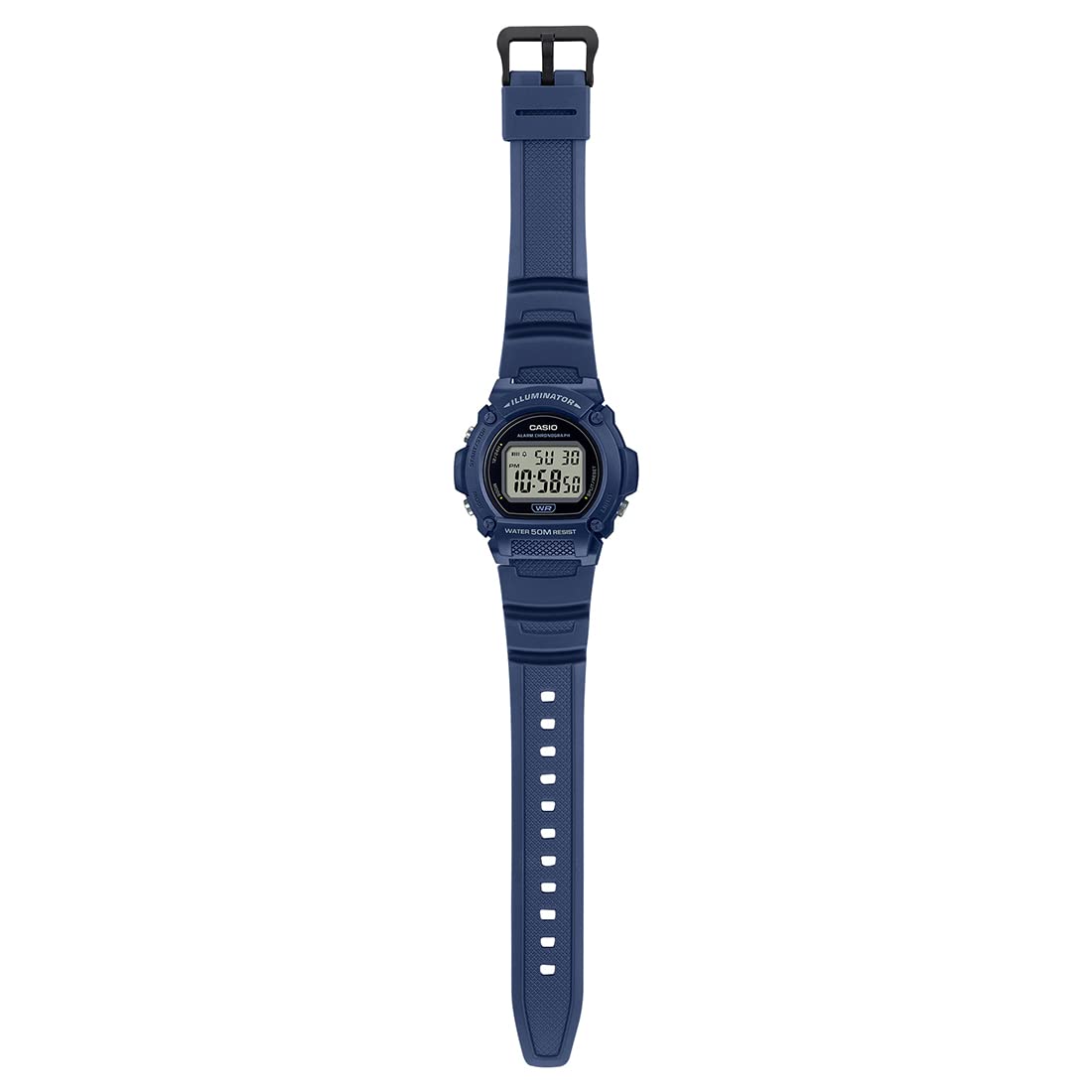 Casio Digital Gray Dial Unisex's Watch-W-219H-2AVDF : Amazon.in: Watches