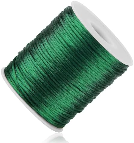 Amazon.com: Kblick Green Nylon String Cord - 1MM 100 Yards Braided ...