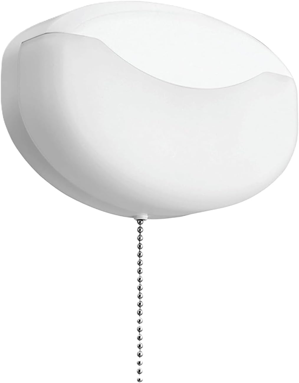7 In. Bright White LED Ceiling Round Flushmount Easy Light with Pull ...