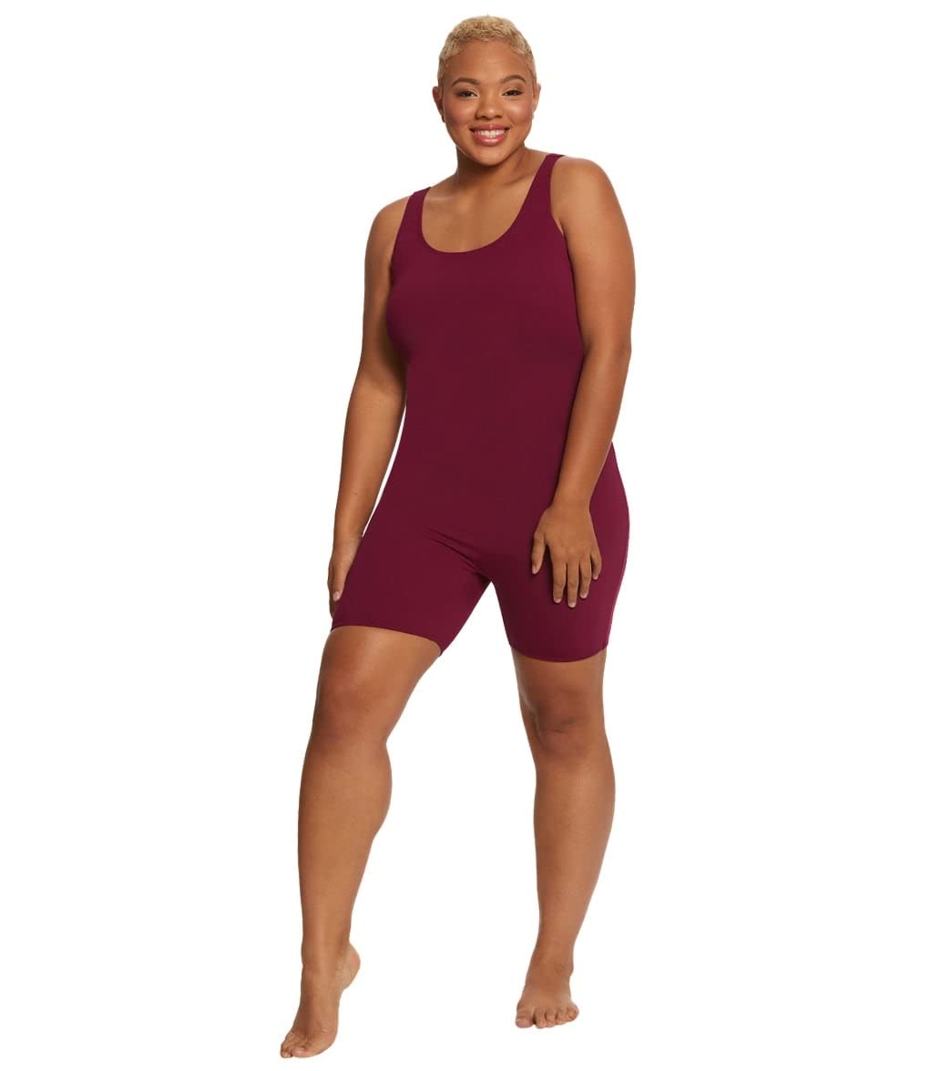 Snapklik.com : Sporti Plus Size HydroLast Chlorine Resistant Scoop Back ...